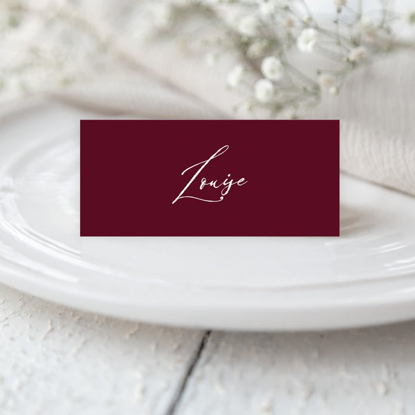 Audrey tentfold place cards – NIVI Design