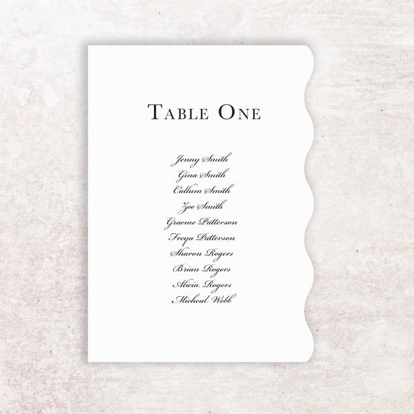 Brianna table plan cards – NIVI Design
