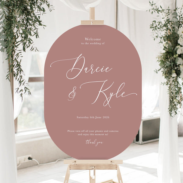 Darcie no camera welcome sign – NIVI Design
