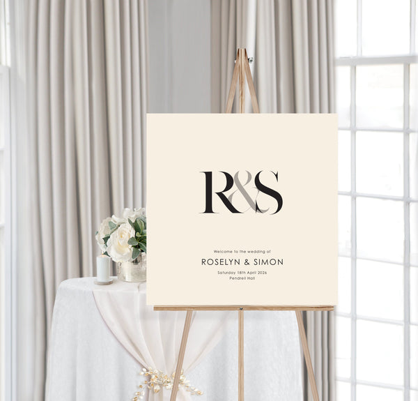 Roselyn welcome sign – NIVI Design