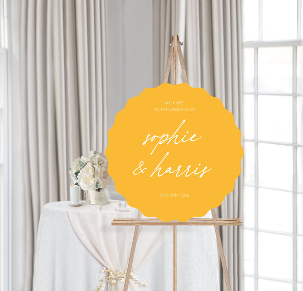 Sophie welcome sign – NIVI Design