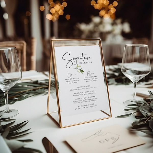 Signature cocktails - Evergreen – NIVI Design